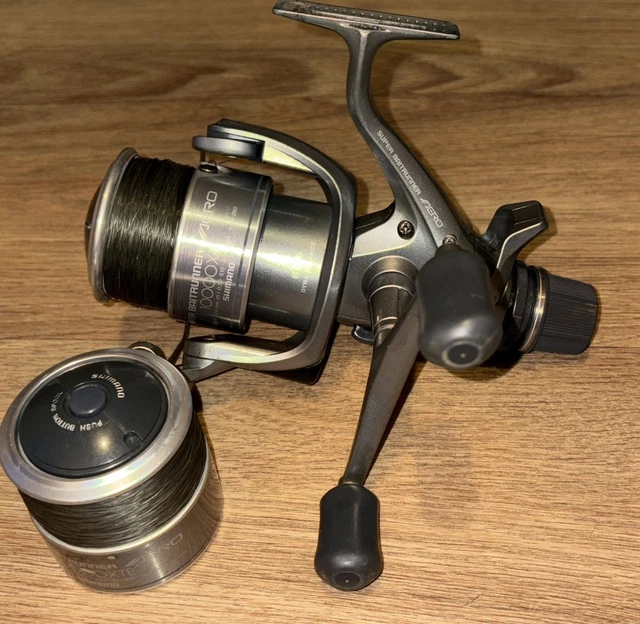 1X SHIMANO AERO Super BaitRunner 10000 XTE & S. Spool ~ Carp Pike ...
