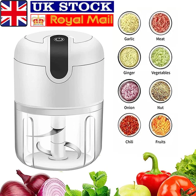 250ML KITCHEN MEAT Grinder Shredder Garlic Ginger Chopper Blender ...