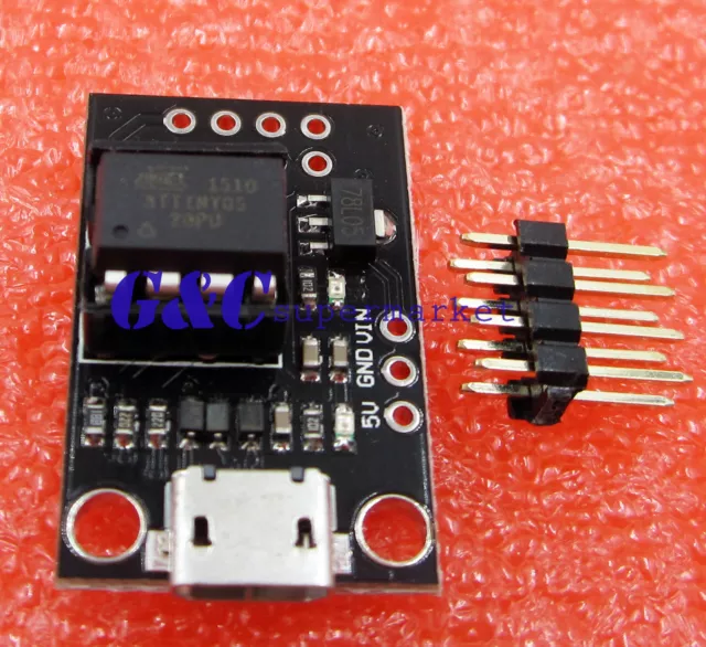 Mini Attiny85 Module Micro Usb Development Board For Digispark Eur 566 Picclick It