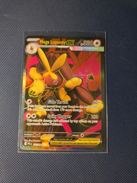 POKÉMON TCG MEGA Lopunny ex 115/094 ME02: Phantasmal Flames £4.48 ...