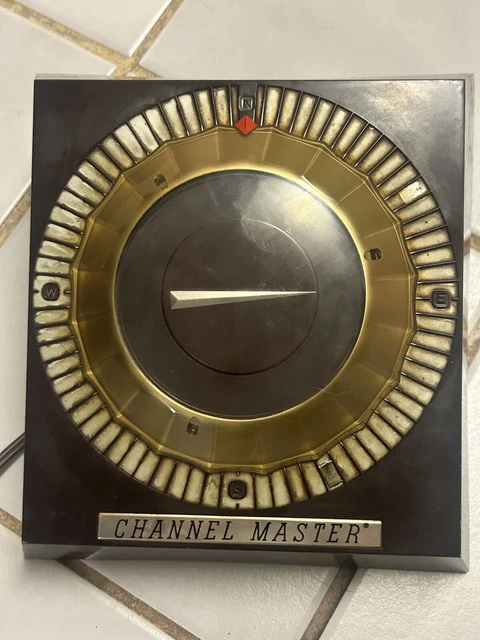 CHANNEL MASTER ANTENNA Rotator Control Box Vintage Model 9524 C 1965 ...