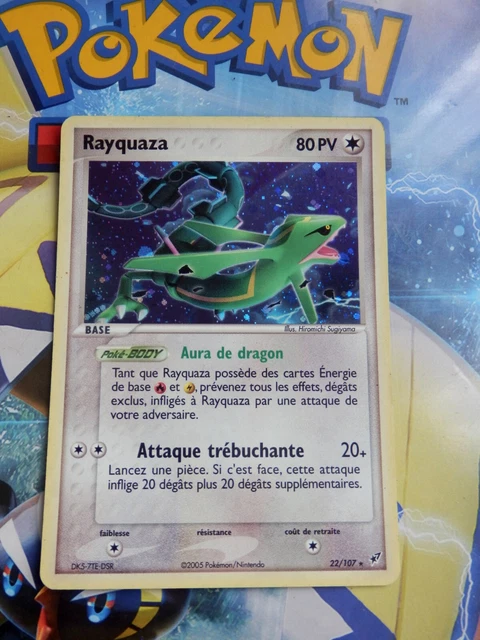 CARTE POKÉMON RAYQUAZA EX Deoxys HOLO RARE 22/110 PCA ? VF EUR 18,90 ...