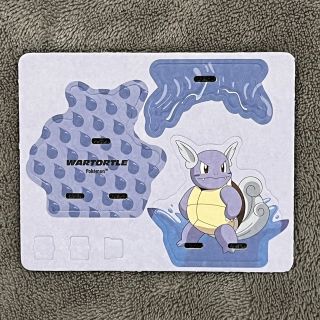 WARTORTLE COLES POKEMON Builders 2024 Promotion Collection Card Figure ...