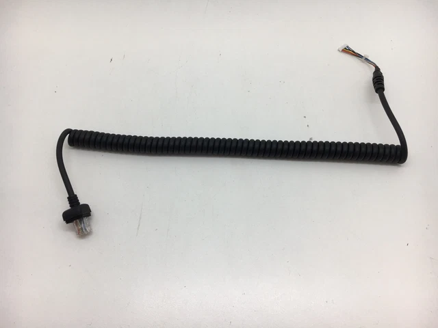 GLOBE ROAMER ICOM HM-182 Curly Cord Replacement for IC-440 Hand Held ...