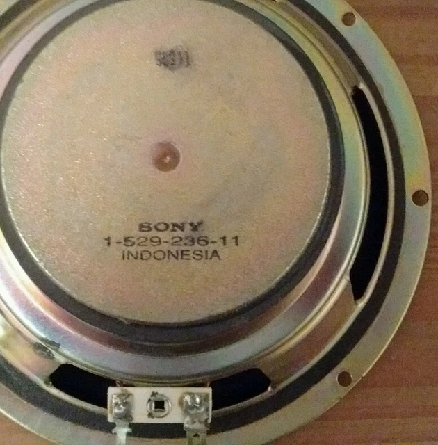 SONY DIRECT RADIATING Super Woofer Speaker Replacement Part 1-529-236 ...