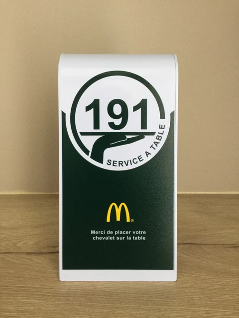 CHEVALET TABLE MCDONALD'S - Mcdo - Macdo EUR 12,00 - PicClick FR