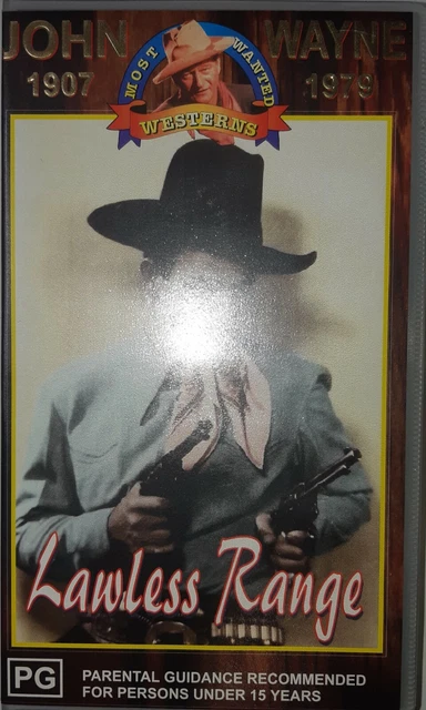 WESTERN JOHN WAYNE LAWLESS RANGE VHS Tape £9.69 - PicClick UK