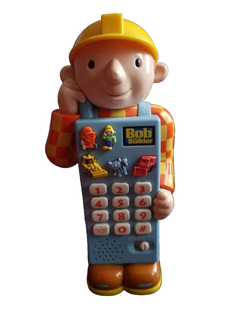 BOB THE BUILDER Bob's Mobile Phone Vintage Interactive Toy £8.95 ...