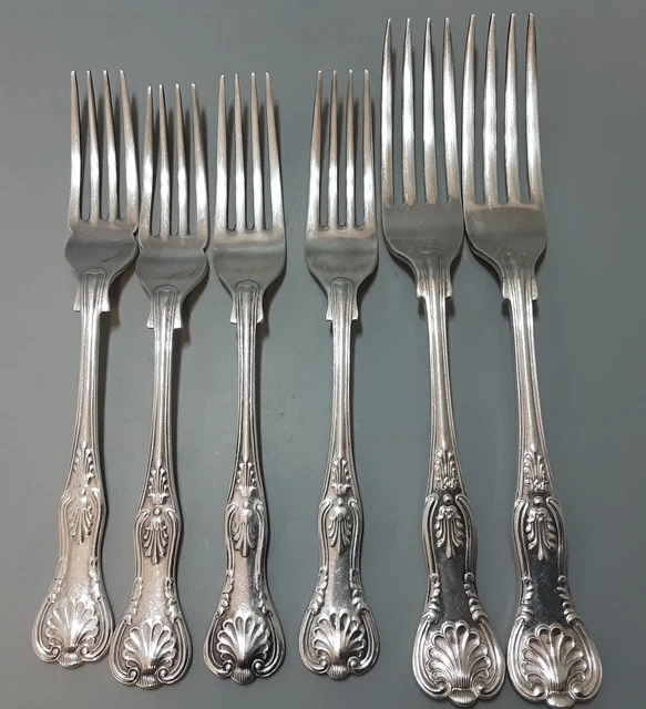VINTAGE SILVERPLATE FORKS - 3 pairs. Made in England £12.50 - PicClick UK