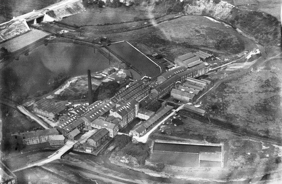 WATERS MEETING BLEACH Works Sharples 1927 England OLD PHOTO 4 $8.50 ...