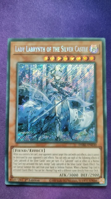 LADY LABRYNTH OF the Silver Castle Yu-Gi-Oh! Secret Rare 1st Ed DABL-EN030 £7.00 - PicClick UK
