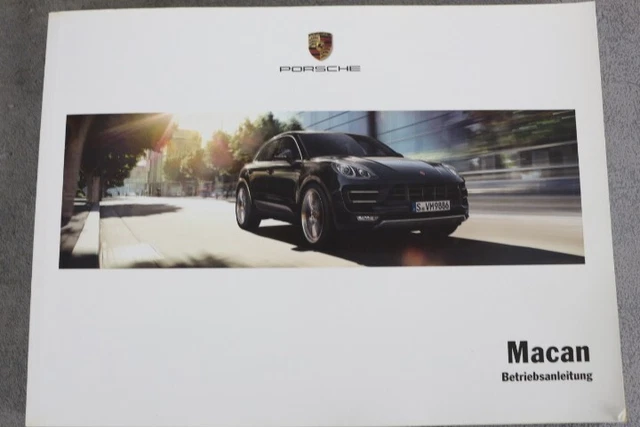 Porsche Macan Bedienungsanleitung Deutsch Pdf