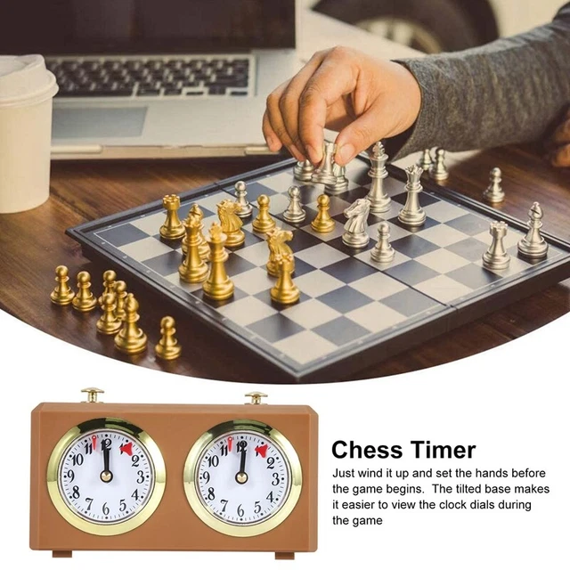 MECHANICAL CHESS CLOCK Analog for Chess Game Timer Clock Official ...