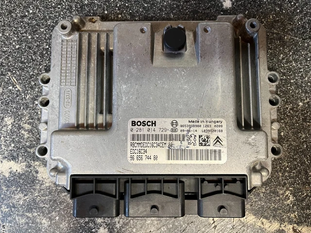 CITROEN PEUGEOT ENGINE Control Unit ECU Part No's 0281014729 ...
