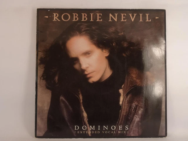 ROBBIE NEVIL DOMINOES (260) 3 pistes 12 pouces manche photo unique EUR ...