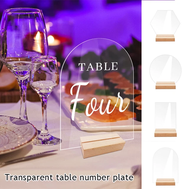 SIGN NUMBER TABLE Door Sign Exhibitor Wedding Table ♪ £6.08 - PicClick UK