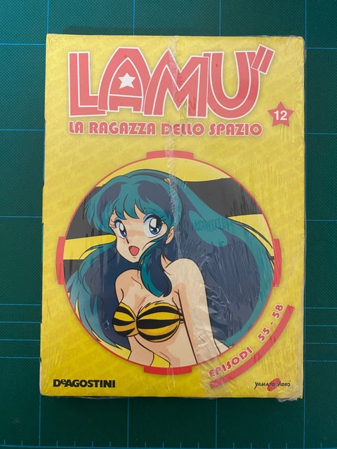 DVD LAMU' LA ragazza dello spazio Serie TV vol. 12 Ep. 55/58 De Agostini Yamato EUR 7,90 ...