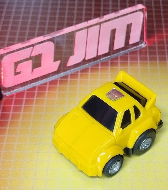 VINTAGE HASBRO TRANSFORMERS G1 Mini Autobot Yellow Cliffjumper - Pre ...