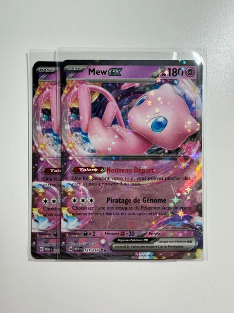 MEW EX - Pokémon 151/165 Ev3.5 Ecarlate Et Violet Mew 151 Neuve Fr EUR 8,00 - PicClick FR