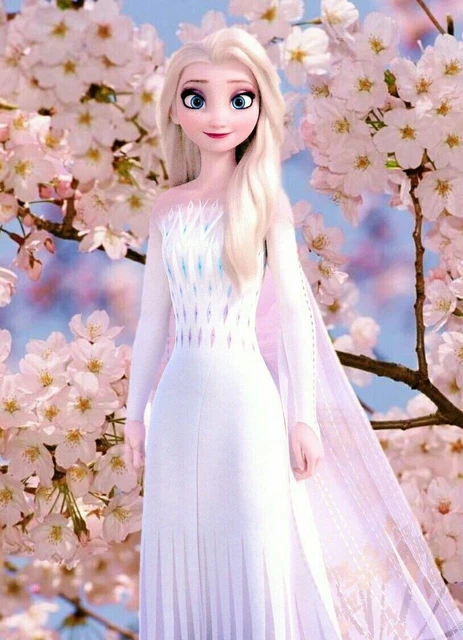 POSTER LOCANDINA DECORAZIONE Casa - Frozen Ii Elsa - Cartoni Animati ...