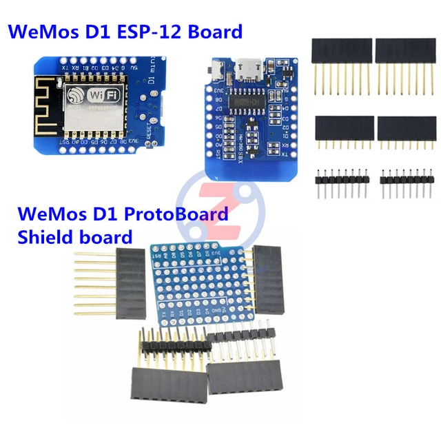 Mini Esp8266 Esp 12 Wemos D1 Nodemcu Lua Wifi Ch340g Development Board
