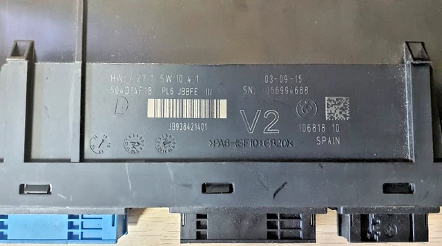 BMW F10 5 Series Comfort Control Module 504D14F18 3.0 Diesel 28224319 ...