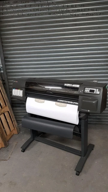 SYSTEM ERROR? HP DesignJet 1055CM Wide Format Printer Plotter £59.99 ...