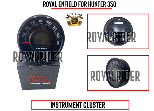 100% GENUINE ROYAL Enfield Hunter 350 "INSTRUMENT CLUSTER" - Express ...