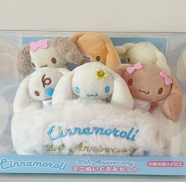 CINNAMOROLL 20TH ANNIVERSARY Friends Plush Toy Set Sanrio 2022 EUR 199 ...