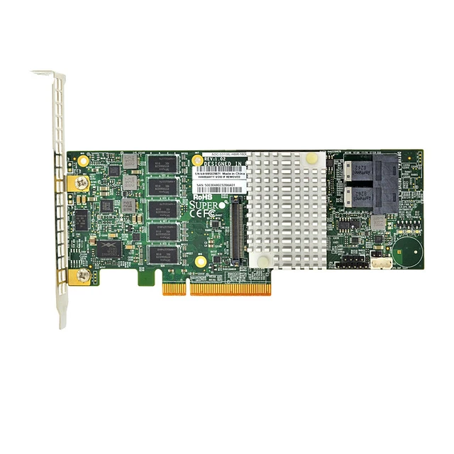 CONTROLLORE RAID SUPERMICRO AOC-S3108L-H8IR Raid SAS 12Gbps Pci-E SFF ...