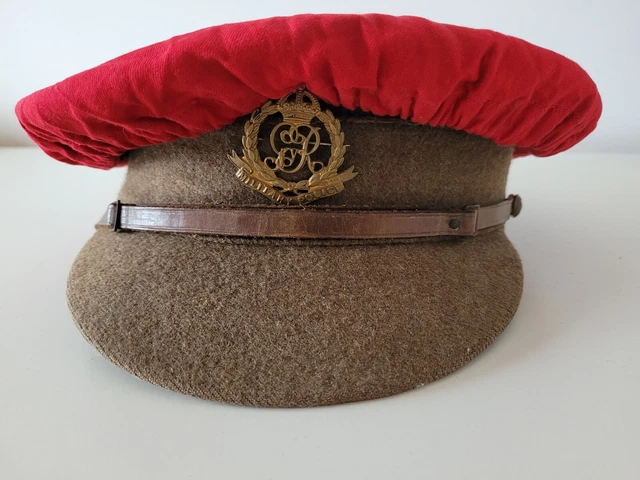 WW2 ROYAL MILITARY Police Cap 1941 £95.00 - PicClick UK