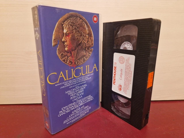 CALIGULA - MALCOLM McDowell - Teresa Ann Savoy - PAL VHS Video Tape ...