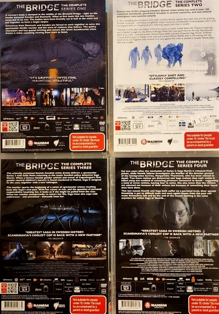 THE BRIDGE: THE Complete Series 1-4 (DVD, 12-Disc set) NEW £45.21 ...