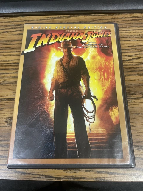 INDIANA JONES AND the Kingdom of the Crystal Skull (2 Disc Blu-Ray ...
