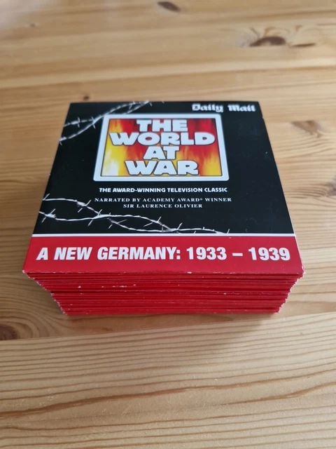 DAILY MAIL THE World At War DVD Collection Set Of 26 £4.50 - PicClick UK