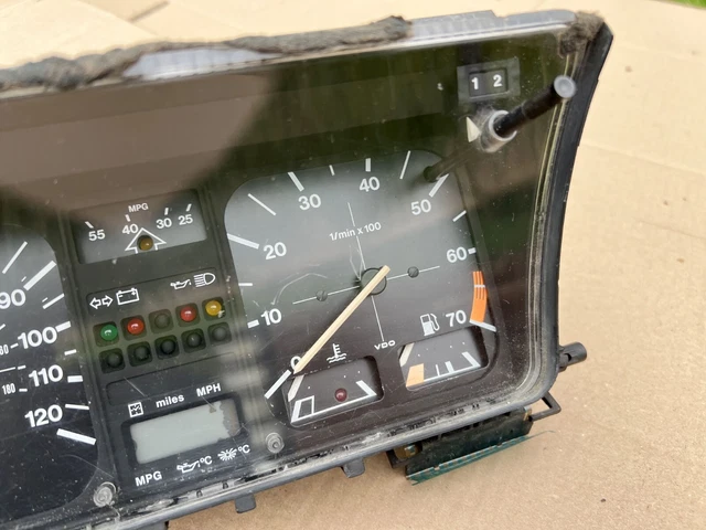 GOLF MK1 GTI Speedometer Instrument Cluster Dash Clock Campaign VDO ...