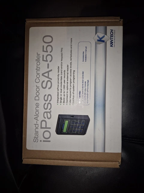 KANTECH IOPASS SA-550 Standalone Door Controller £40.00 - PicClick UK