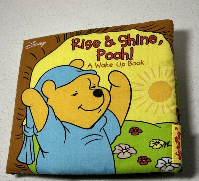 DISNEY SOFT PLAY Book 2006 - Rise & Shine Pooh! Cloth Book W/ Activity ...