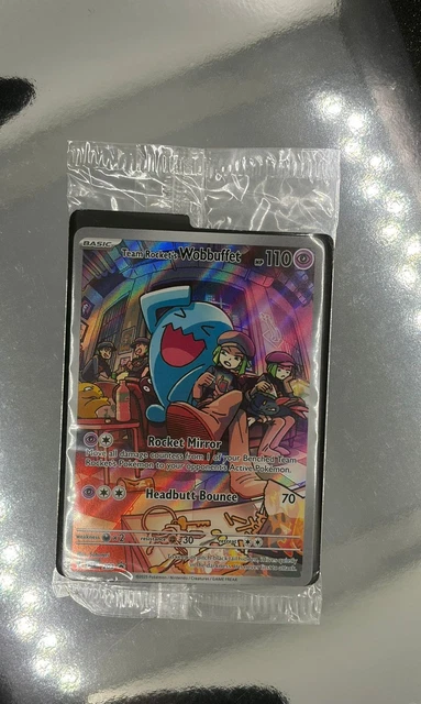 2025 POKEMON DESTINED Rivals ETB Promo - Team Rocket's Wobbuffet SVP203 ...