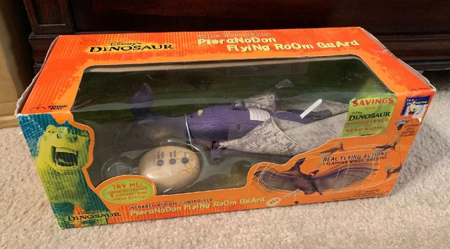 RARE DISNEY DINOSAUR Pteranodon Flying Room Guard Infrared Remote ...
