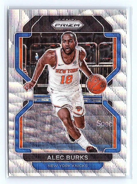 2021-22 PANINI PRIZM Alec Burks Silver Wave Prizm #65 - New York Knicks ... 2021-22 PANINI PRIZM Alec Burks Silver Wave Prizm #65 - New York Knicks ...