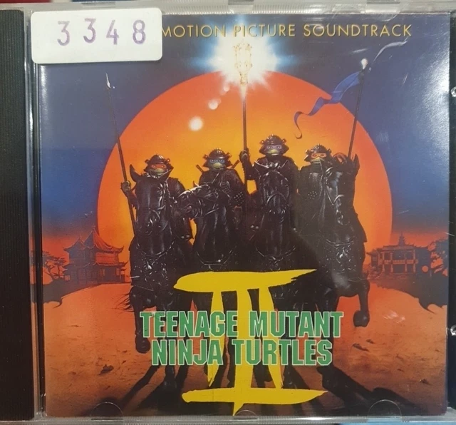 TEENAGE MUTANT NINJA Turtles Iii 3 Cd Music 1993 Motion Picture ...