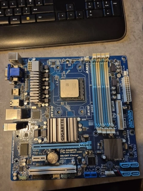 GIGABYTE GA-78LMT-USB3 WHIT Amd Fx 4170 Quad Core 4.2 Ghz £31.92 ...