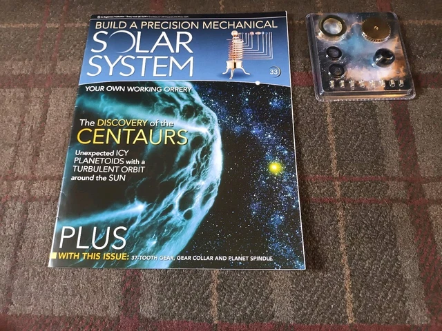 EAGLEMOSS BUILD A Precision Mechanical Solar System Magazine Issue 33 ...