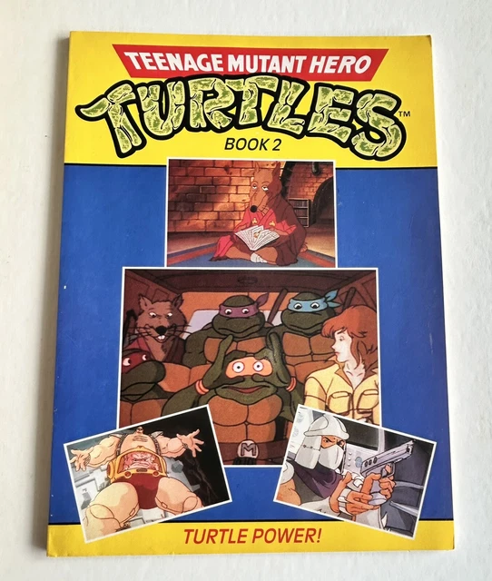 TEENAGE MUTANT HERO Turtles Books 2 Turtles power TMNT 1990 Paperback £ ...