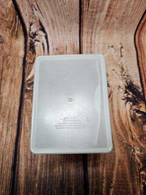 VINTAGE TUPPERWARE BIG Freeze Container - COMPLETE - 3-Piece Set #484 ...