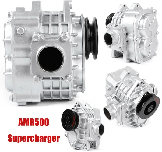 MINI ROOTS COMPRESSOR Blower Booster Mechanical Turbocharger AMR500 ...