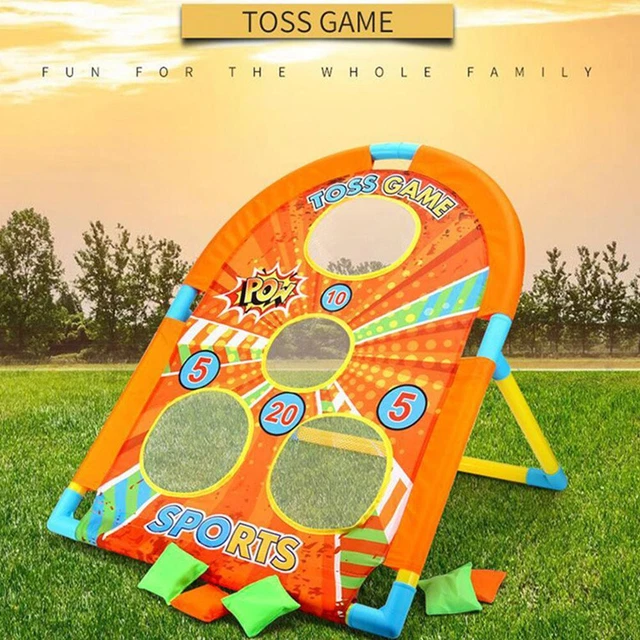 KIDS BEAN BAG Toss Game Set Family Target Throwing Garden Kit Toy ...