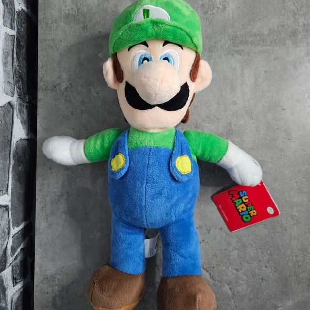 SUPER MARIO PLUSH Toys BNWT Mario Ice & Luigi Stuffed Plush Good Stuff ...