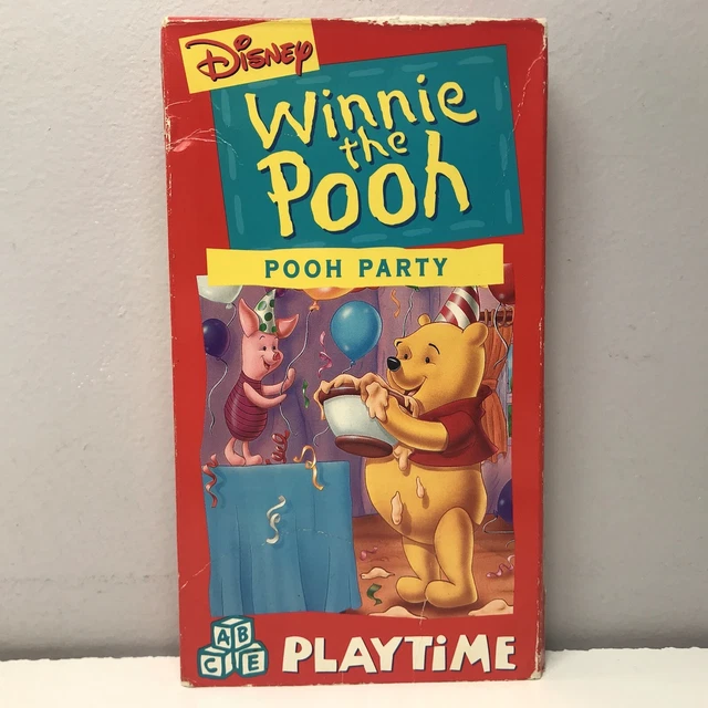 DISNEY WINNIE THE Pooh Playtime Pooh Party VHS Video Tape Rare BUY 2 ...